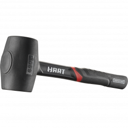 680g 1.5lb Fibrecore Rubber Mallet Black